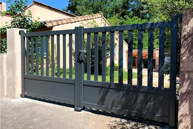 Portail aluminium intemporel Samoa